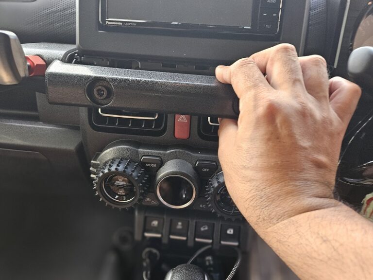 スマホホルダーをより操作しやすく！見やすくしよう！【ジムニーJB64】 | 40代会社員の釣りブログ